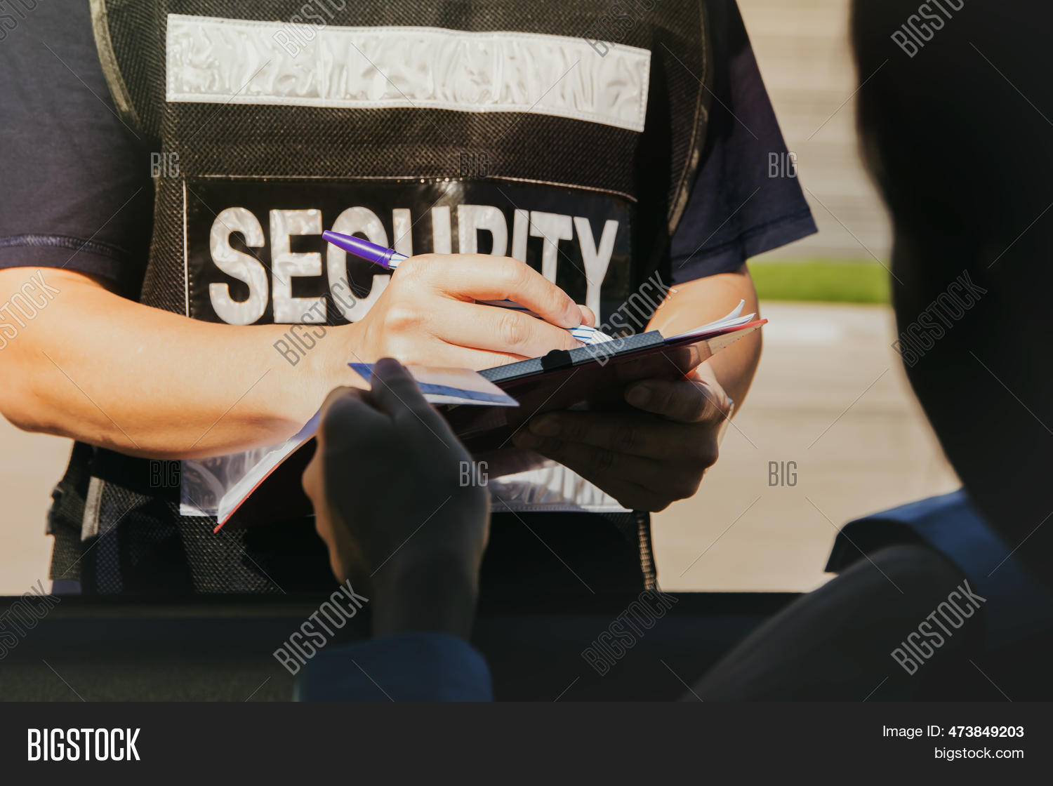 Male Security Guard Image & Photo (Free Trial) | Bigstock