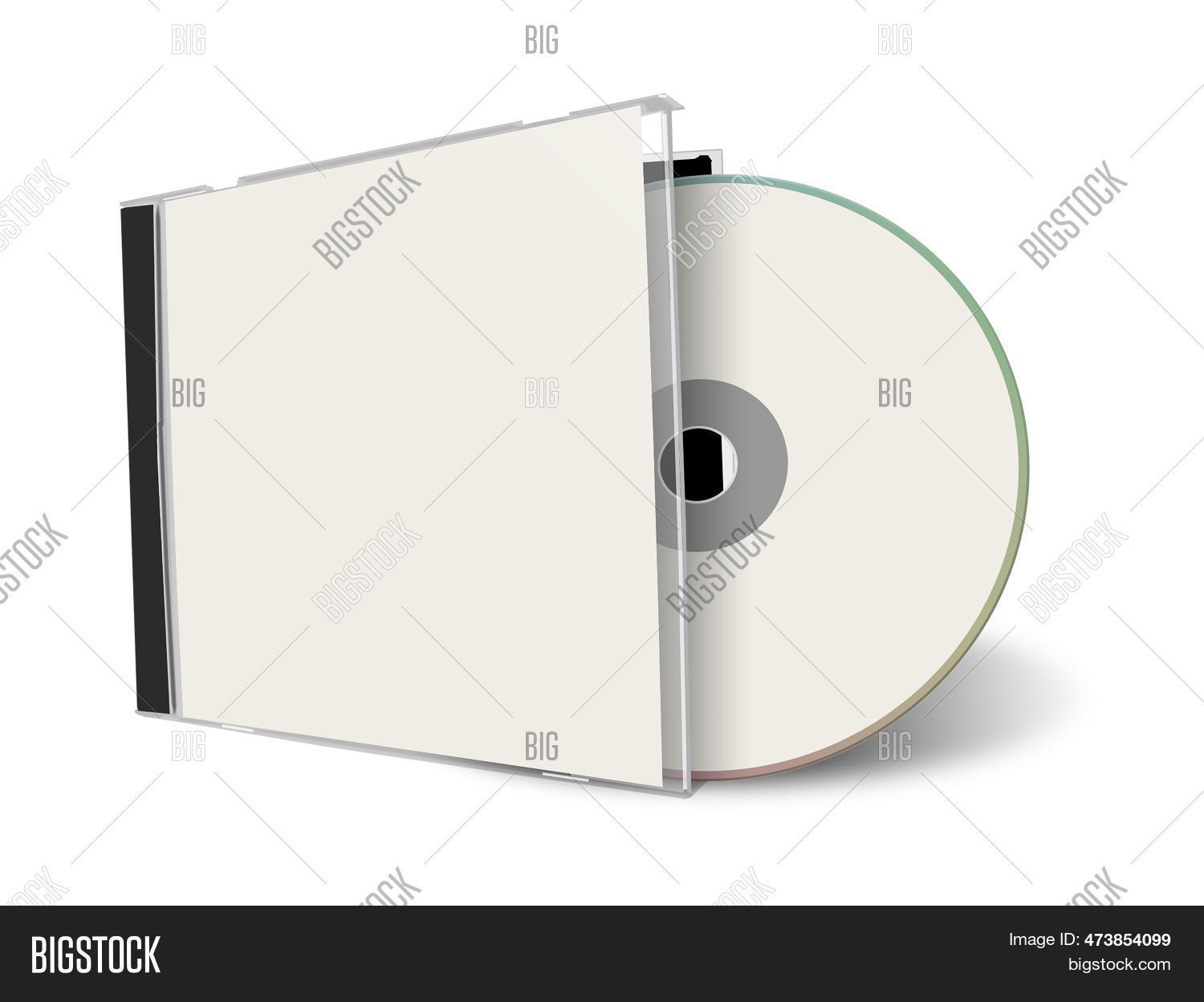 Cd Dvd Blank Template Image & Photo (Free Trial) | Bigstock