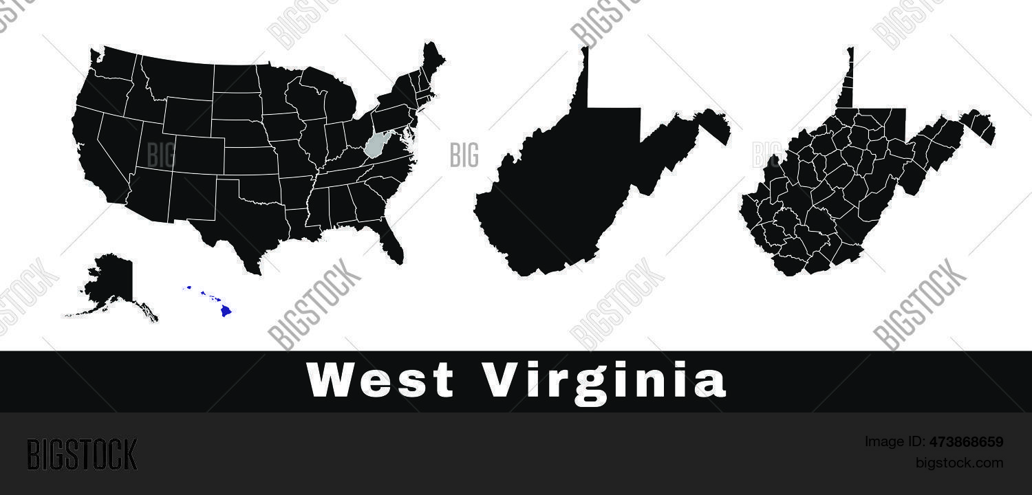 West Virginia State Vector & Photo (Free Trial) | Bigstock