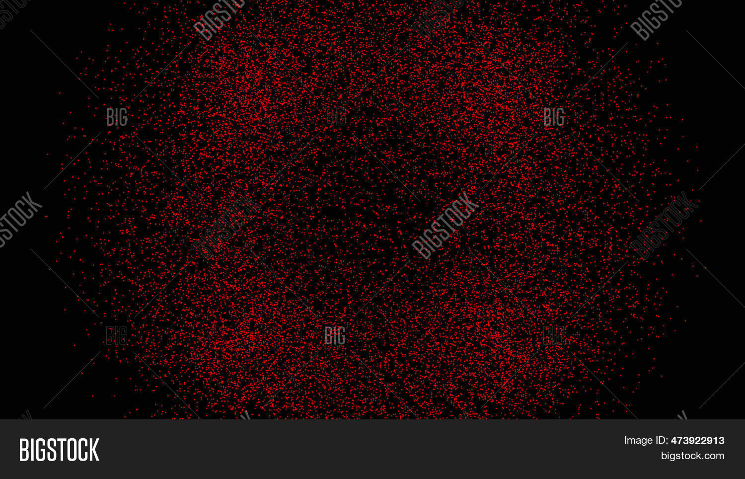 Red Fire Dots Isolated Image & Photo (Free Trial) | Bigstock