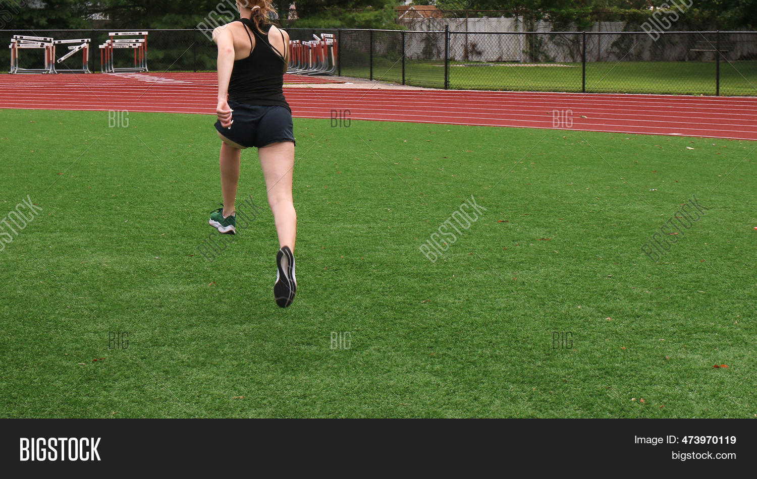 Rear View Female Image & Photo (Free Trial) | Bigstock