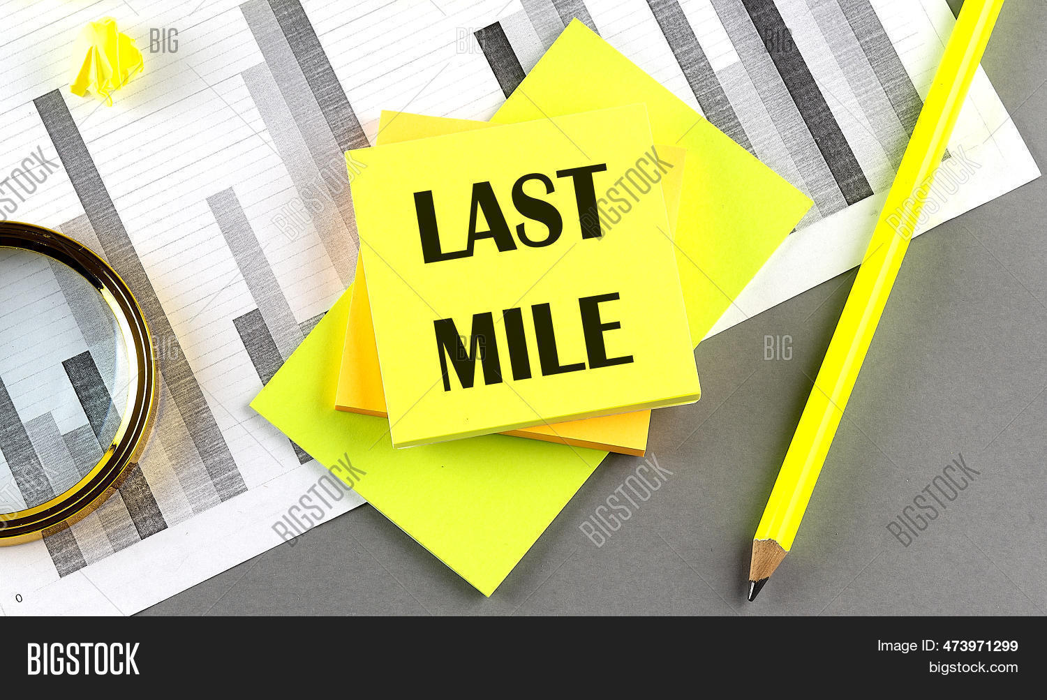 Last Mile Text On Image & Photo (Free Trial) | Bigstock