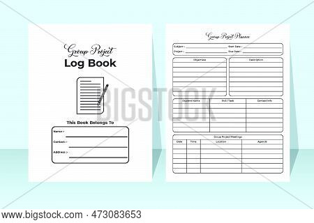 Group Project Logbook Vector & Photo (Free Trial) | Bigstock