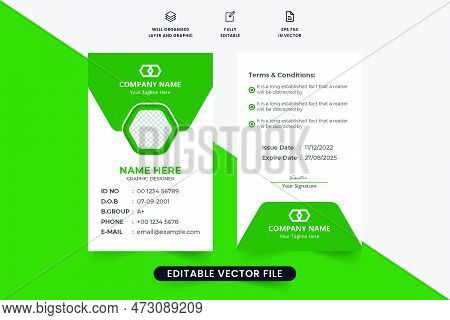 Creative Company Id Vector & Photo (Free Trial) | Bigstock