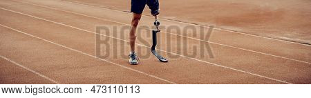 Runner Artificial Leg Image & Photo (Free Trial) | Bigstock