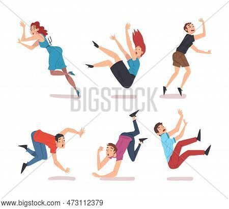 People Falling Down Vector & Photo (Free Trial) | Bigstock