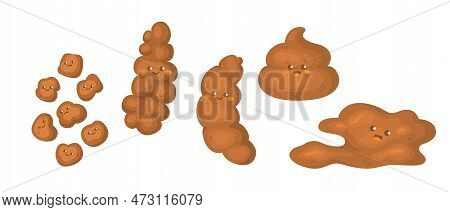 Poop Excrement Vector & Photo (Free Trial) | Bigstock