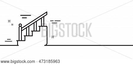 Stairs Line Icon. Vector & Photo (Free Trial) | Bigstock