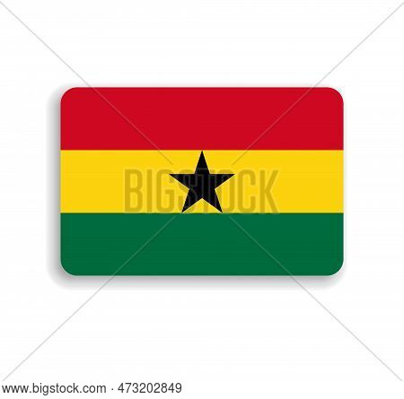 Ghana Flag - Flat Vector & Photo (Free Trial) | Bigstock