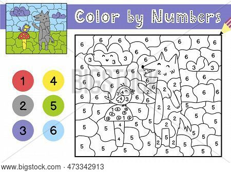 Color By Numbers Game Vector & Photo (Free Trial) | Bigstock