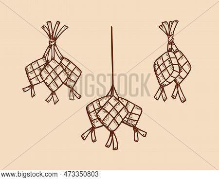 Traditional Ketupat Vector & Photo (Free Trial) | Bigstock