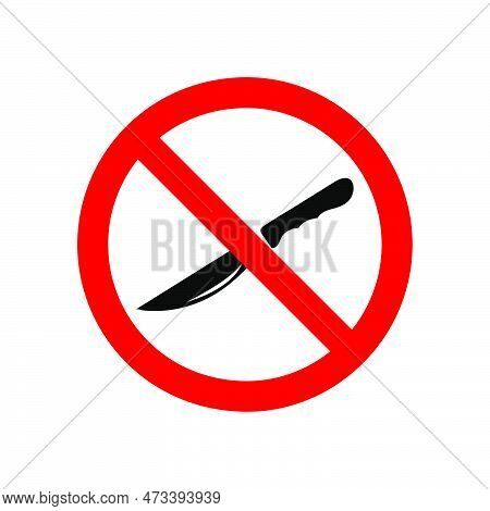 Knives Prohibited Vector & Photo (Free Trial) | Bigstock