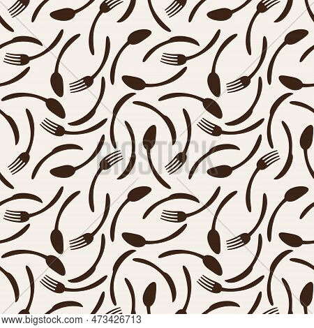 Seamless Spoon Vector & Photo (Free Trial) | Bigstock