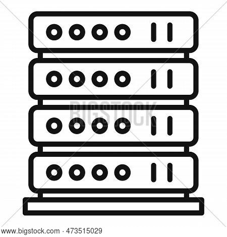 Server Rack Icon. Image & Photo (Free Trial) | Bigstock