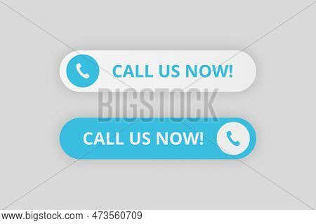 Set Call Us Now Vector & Photo (Free Trial) | Bigstock