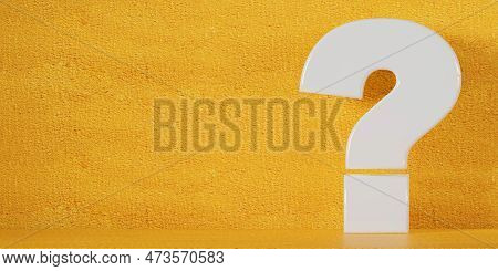 Big White Question Image & Photo (Free Trial) | Bigstock