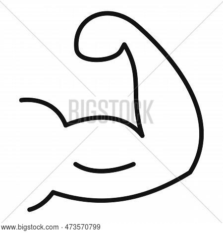Arm Muscles Icon. Image & Photo (Free Trial) | Bigstock