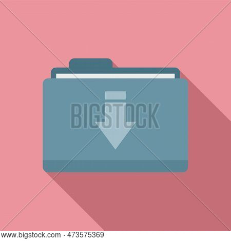 Download Folder Icon. Image & Photo (Free Trial) | Bigstock