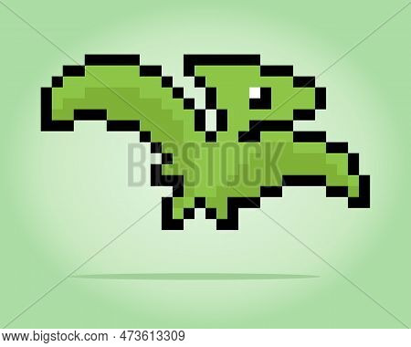 8 Bit Pixel Flying Vector & Photo (Free Trial) | Bigstock