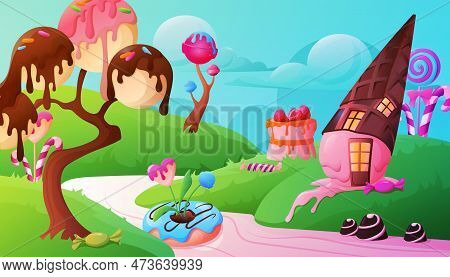 Candyland Board Vector