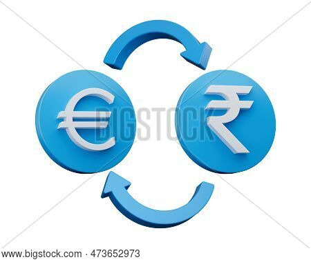 3d White Euro Rupee Image & Photo (Free Trial) | Bigstock