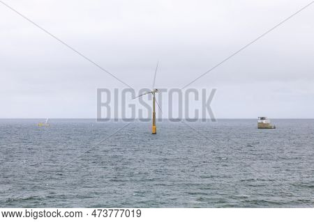 Single Wind Turbine Image & Photo (Free Trial) | Bigstock