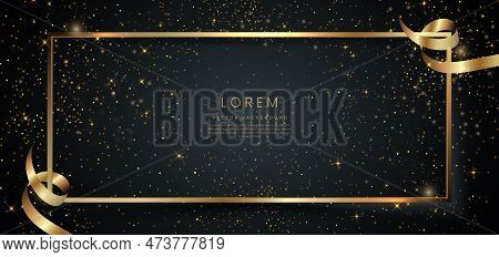 Luxury Frame Golden Vector & Photo (Free Trial) | Bigstock