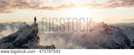 Adventurous Man Hiker Image & Photo (Free Trial) | Bigstock