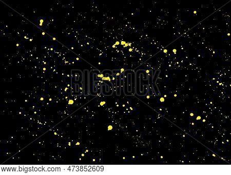 Yellow Paint Ink Vector & Photo (Free Trial) | Bigstock