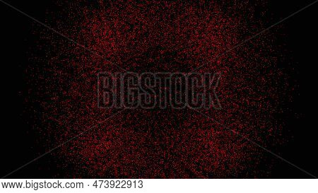 Red Fire Dots Isolated Image & Photo (Free Trial) | Bigstock