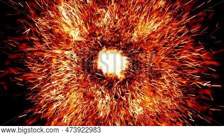 Explosion Flame. Image & Photo (Free Trial) | Bigstock