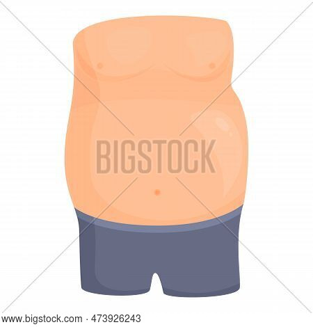 Belly Shape Icon Vector & Photo (Free Trial) | Bigstock