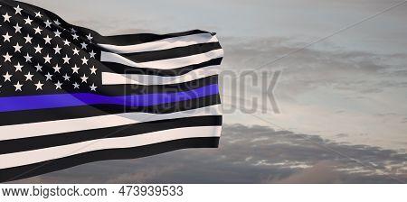 American Flag Police Image & Photo (Free Trial) | Bigstock
