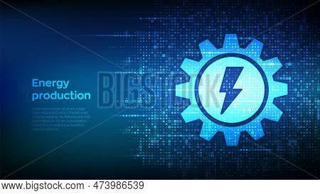 Energy Production Vector & Photo (Free Trial) | Bigstock