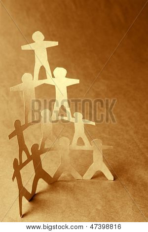 Human Team Pyramid. Image & Photo (Free Trial) | Bigstock