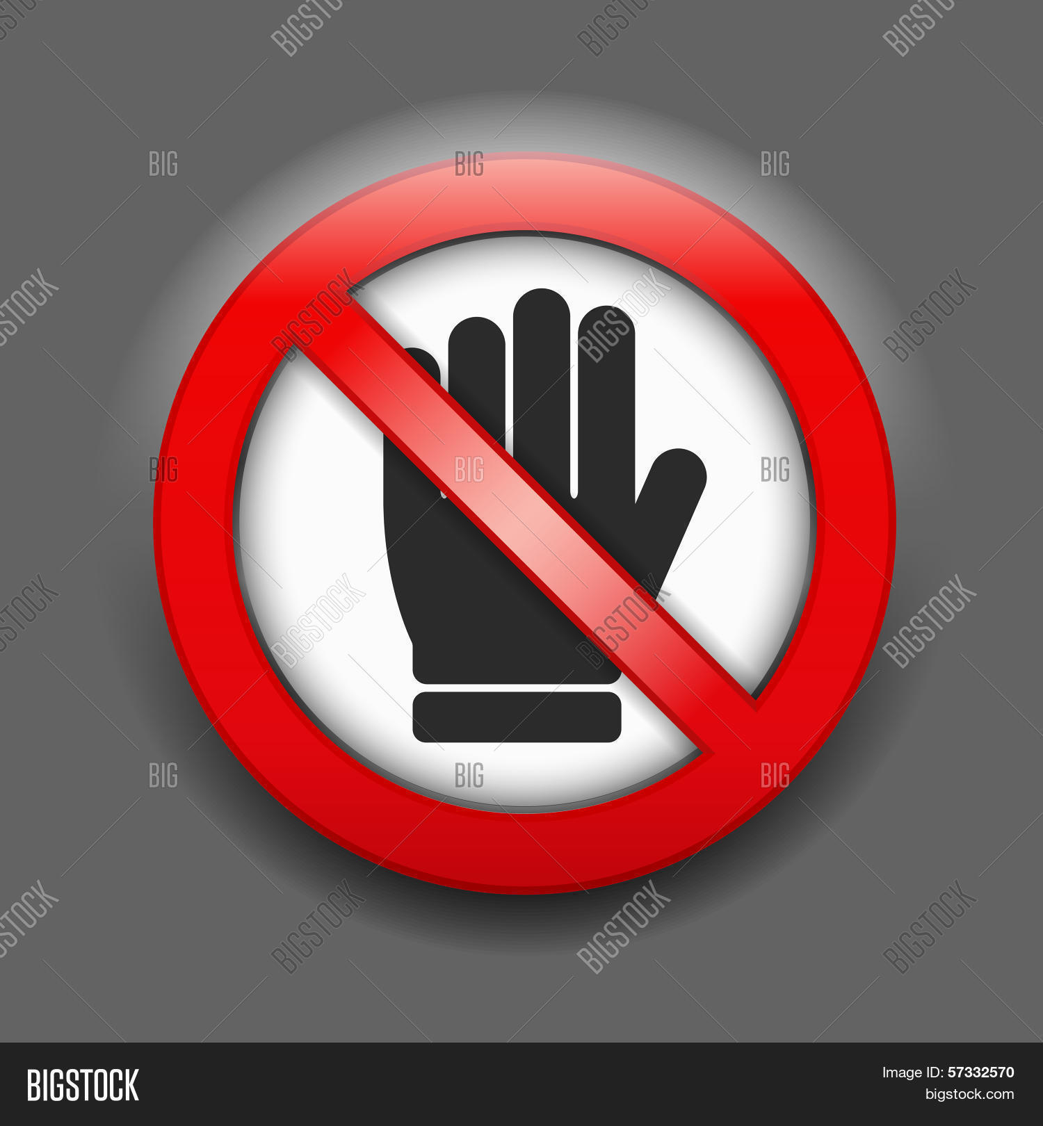 No Entry Sign Vector & Photo (Free Trial) | Bigstock