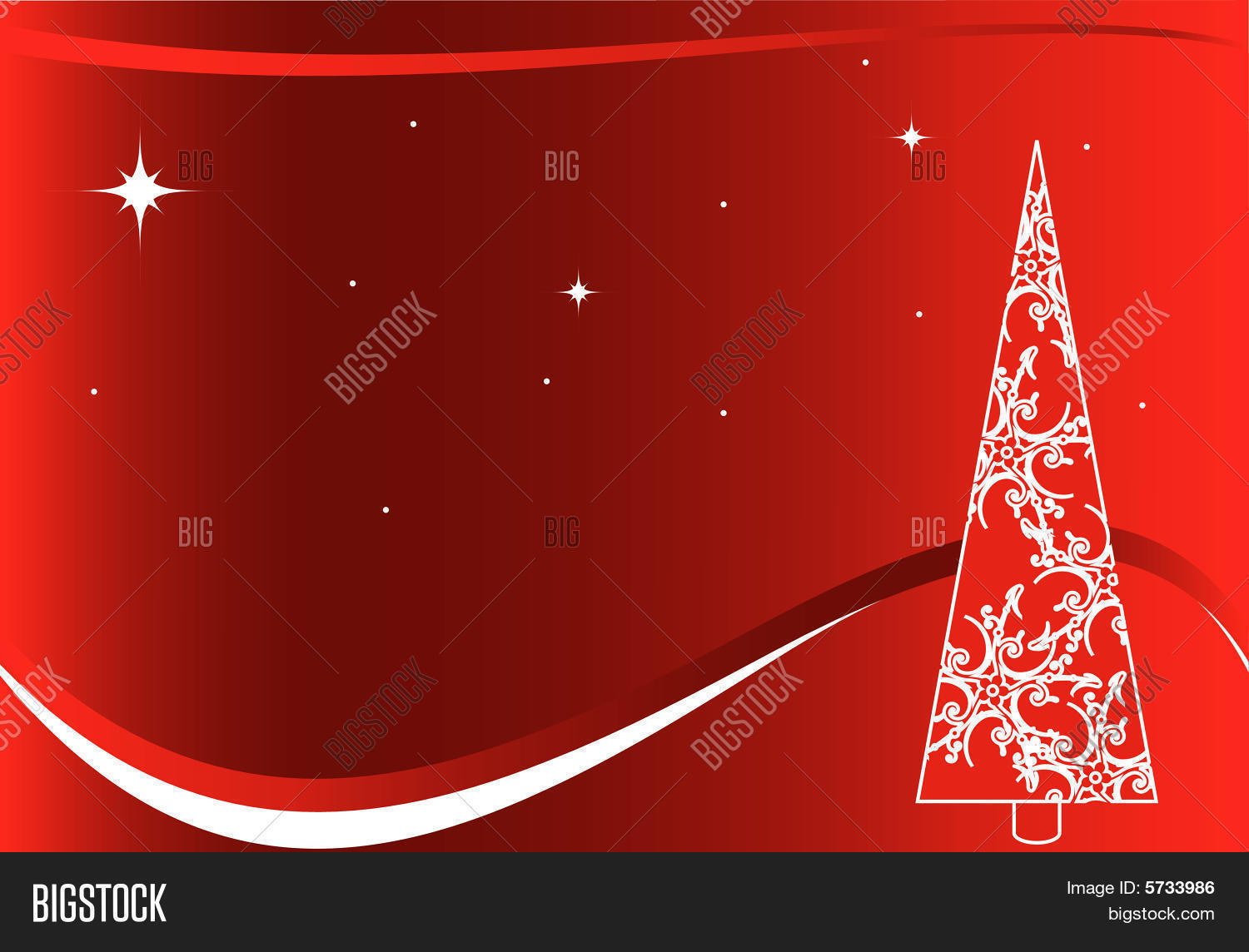 Red Christmas Vector & Photo (Free Trial) | Bigstock