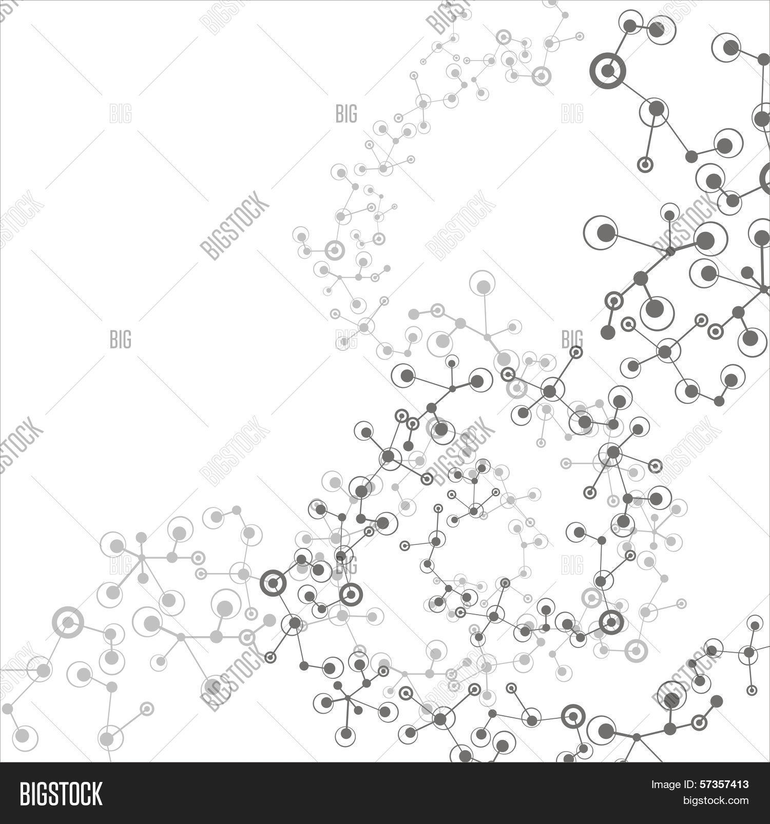 Molecule Background Vector & Photo (Free Trial) | Bigstock