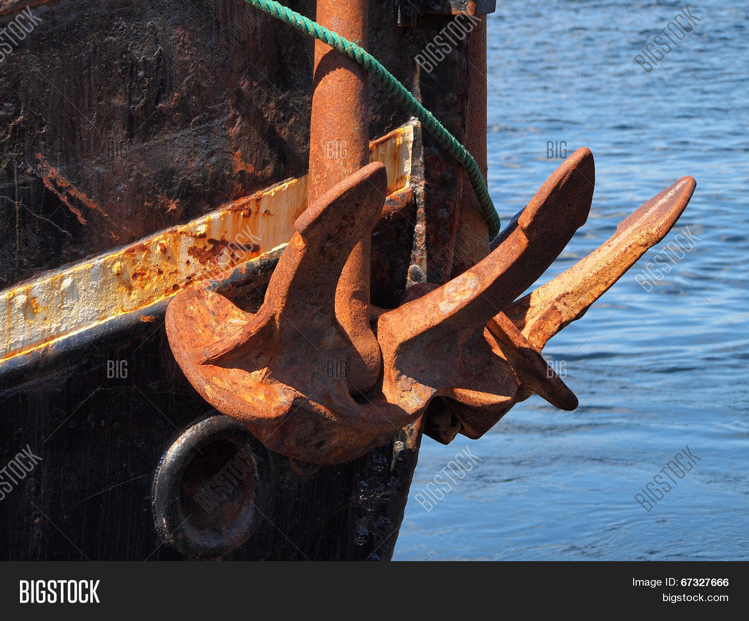 Heavy Ship Boat Anchor Image & Photo (Free Trial) | Bigstock