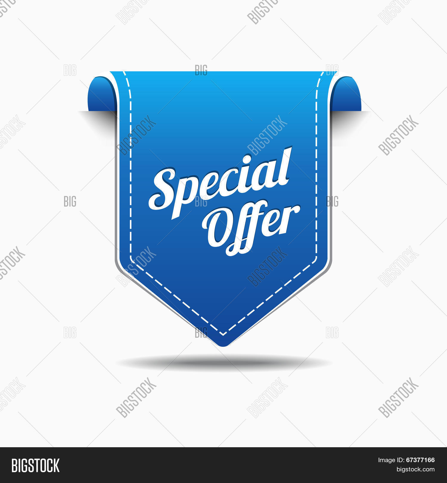 Special Offer Blue Vector & Photo (Free Trial) | Bigstock