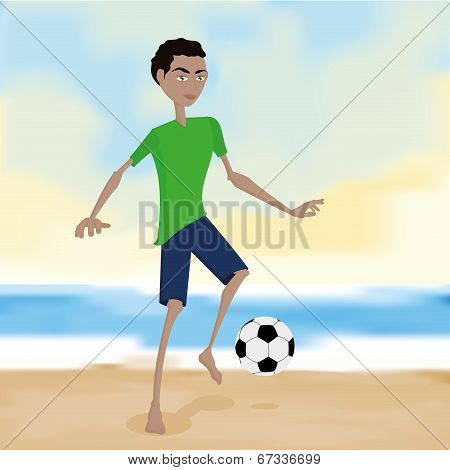 Vector Soccer Player Vector & Photo (Free Trial) | Bigstock