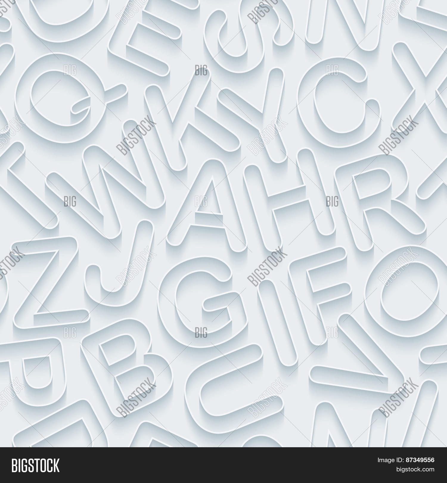 White Paper Outline Vector & Photo (Free Trial) | Bigstock