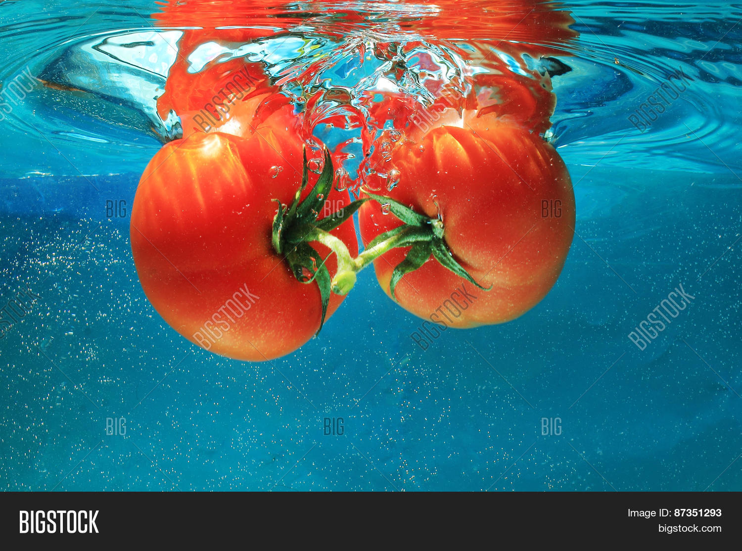 Tomatoes Water Image & Photo (Free Trial) | Bigstock