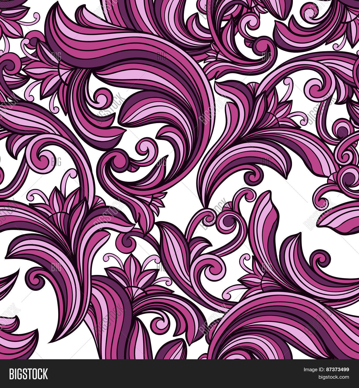 Seamless Ornament Vector & Photo (Free Trial) | Bigstock