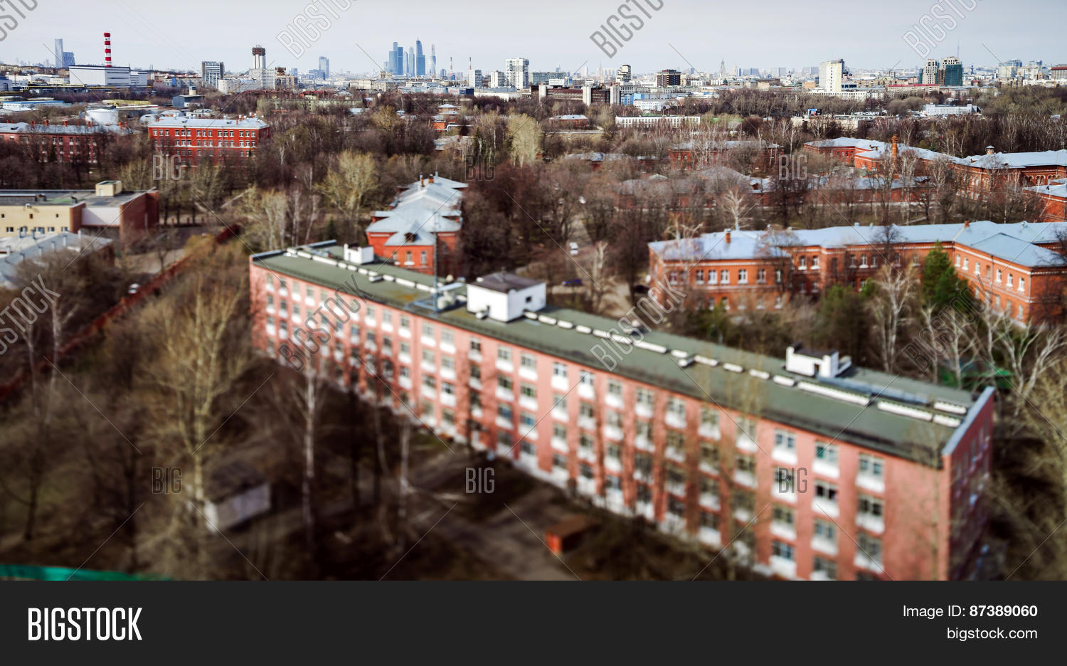 Moscow Aerial Tilt- Image & Photo (Free Trial) | Bigstock