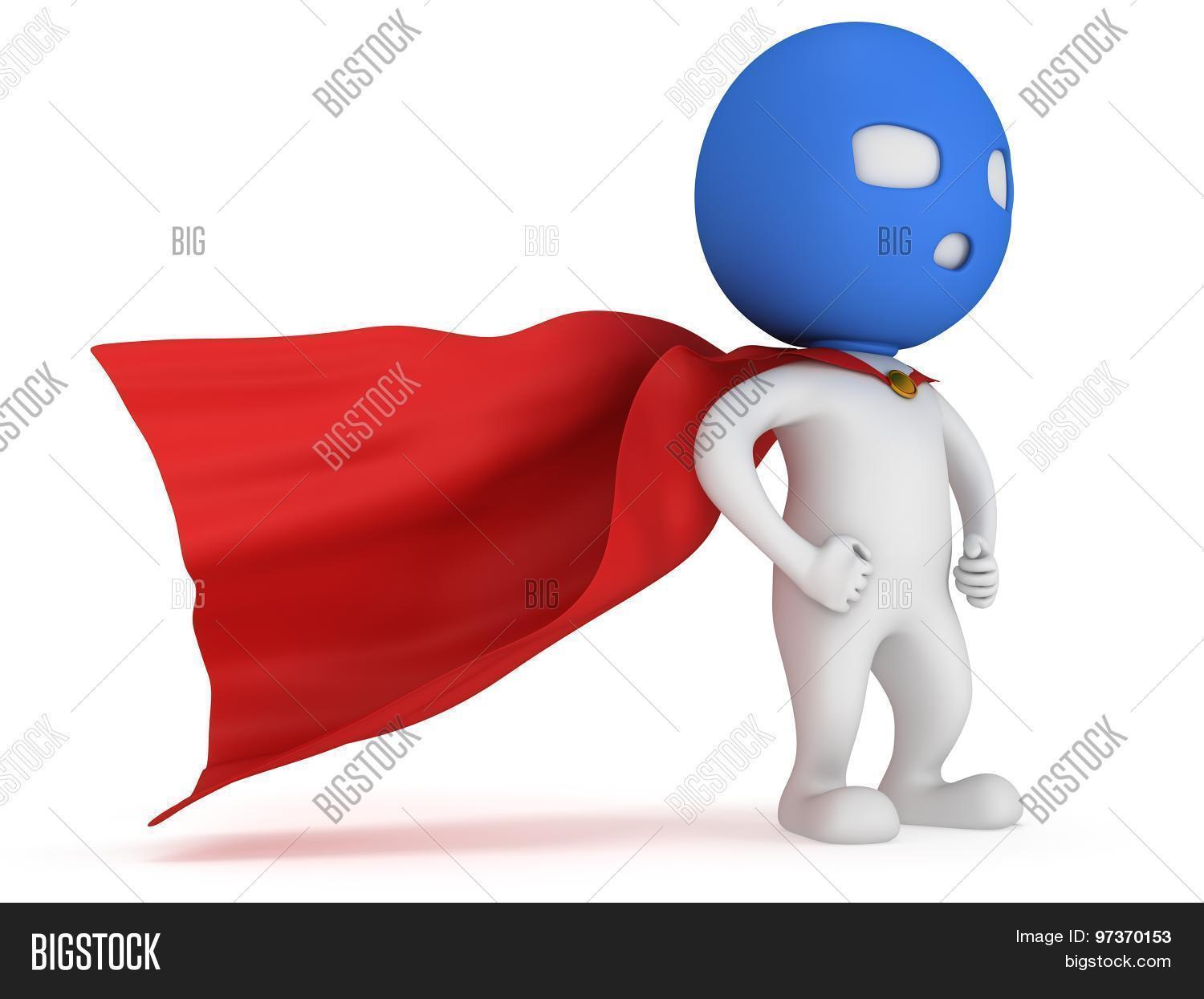 3D Man Brave Superhero Image & Photo (Free Trial) | Bigstock