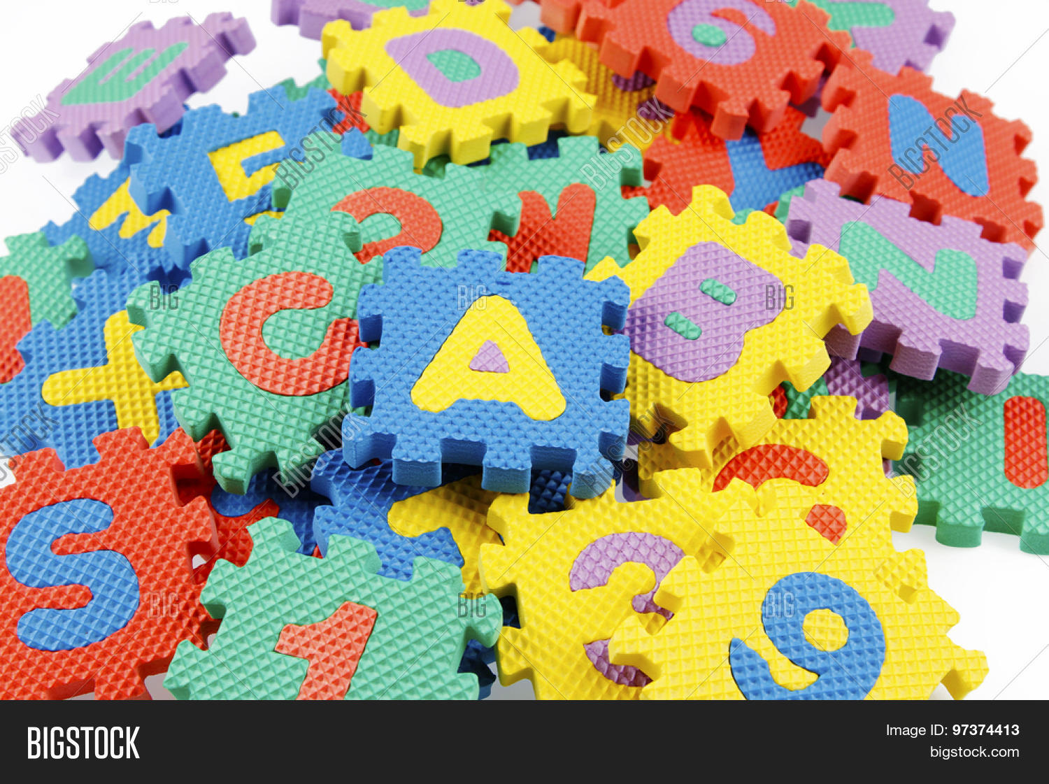 Alphabet Number Puzzle Image & Photo (Free Trial) | Bigstock