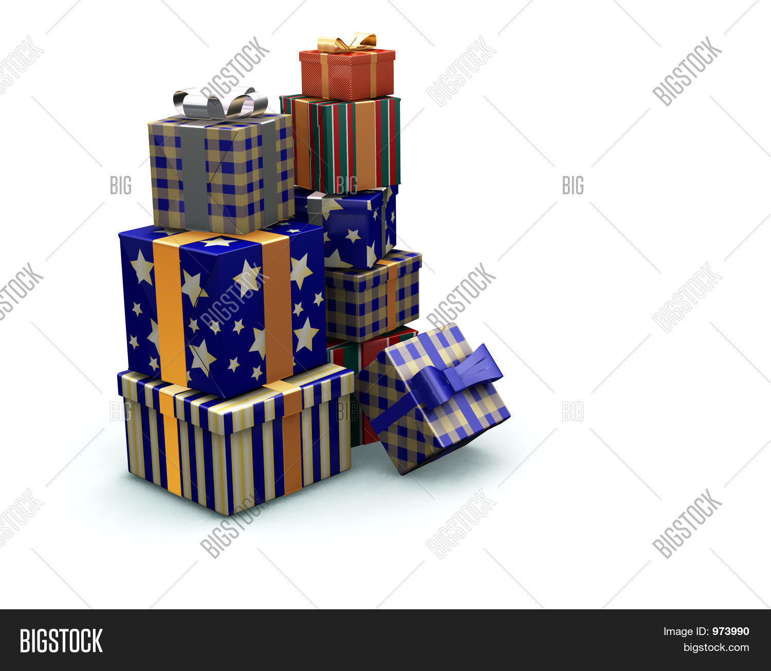 Stack Gifts Image & Photo (Free Trial) | Bigstock