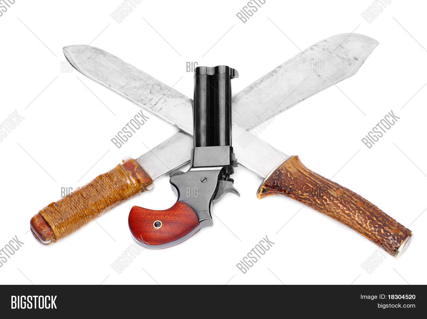 Vintage Weapons On Image & Photo (Free Trial) | Bigstock