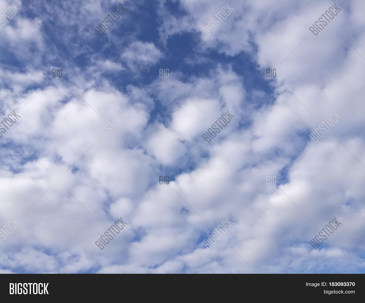 Scatter Clouds Blue Image & Photo (Free Trial) | Bigstock